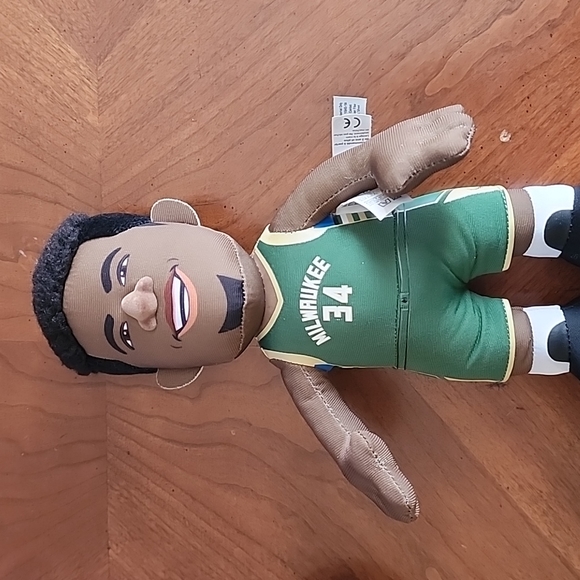 NBA | Other | Antetokounmpo 1 Stuffed Bleacher Creature Mvp Future Hof ...